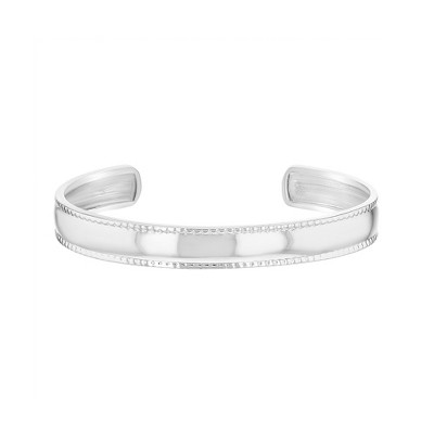 Baby Girls' Detailed Edge Cuff Bracelet Sterling Silver - In Season ...