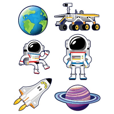 Fun Express Outer Space Cutouts - 6 Pc. : Target