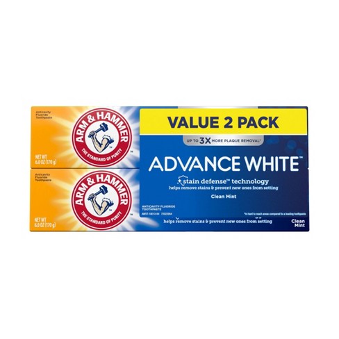 Arm & Hammer Advance White Extreme Whitening Baking Soda & Peroxide ...