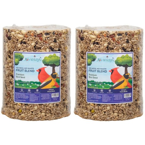 Jcs Wildlife No Mess, No Waste Fruit Blend Premium Bird Seed Large ...