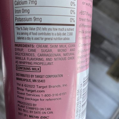 Original Whipped Dairy Topping - 13oz - Favorite Day™ : Target