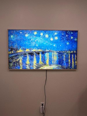 Tcl 65" Class Nxtframe 4k Qled Smart Frame With Google Tv And Flush ...