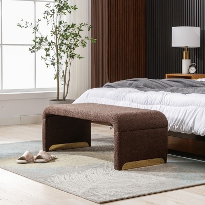 Kaia 47" Upholstered Bench-maison Boucle : Target