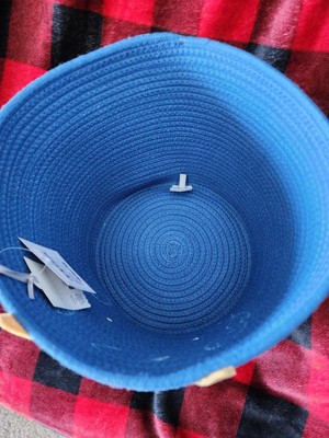 Coiled Rope Medium Round Storage Decorative Basket - Dinosaur - Cloud ...