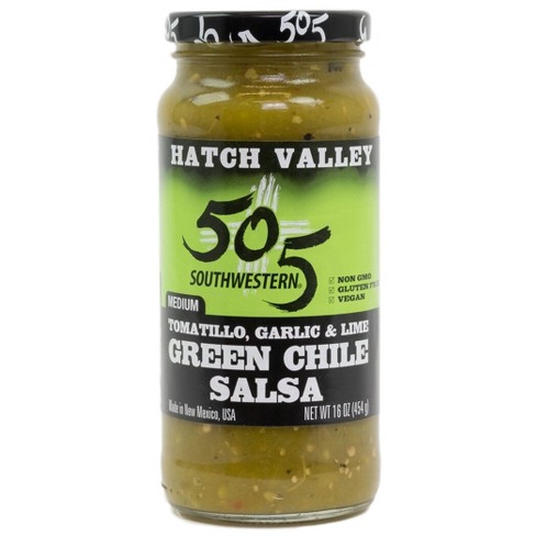 505 Southwestern Green Chile Salsa With Tomatillo, Garlic & Lime 16oz ...