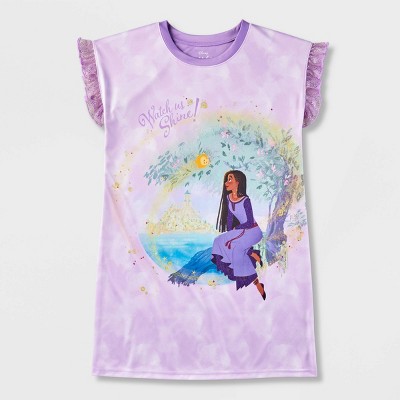 Girls' Disney Encanto Nightgown - Purple 4 : Target