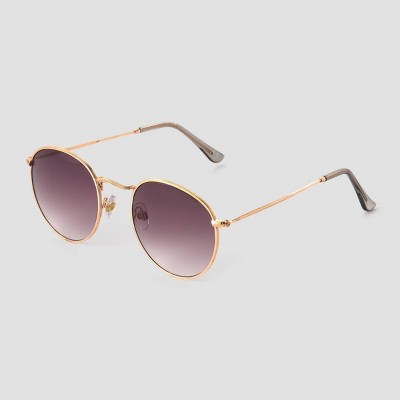 Women's Aviator Sunglasses - Universal Thread™ Gold : Target