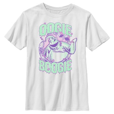 Men's The Nightmare Before Christmas Slimy Oogie Boogie T-shirt - White ...