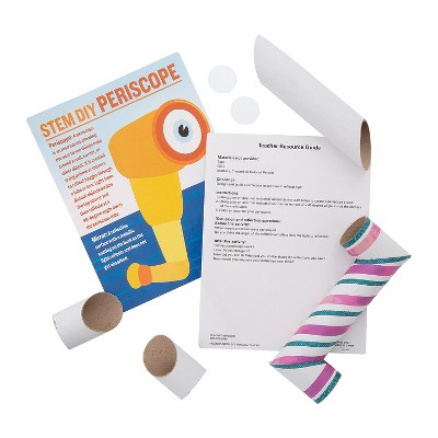 Fun Express STEAM DIY Periscope Activity Learning Challenge Craft Kit ...