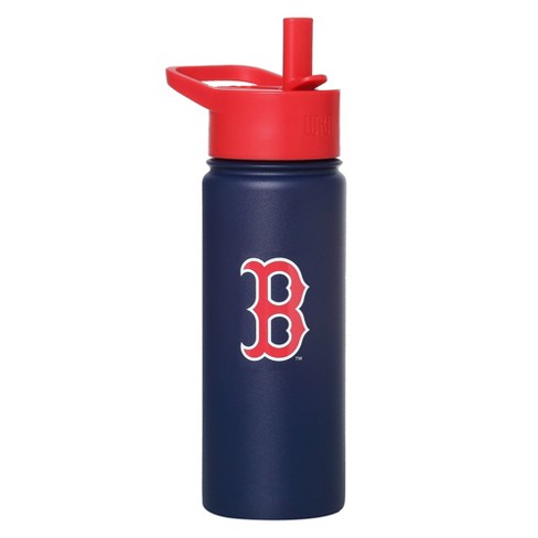Wildkin Mlb Major League Baseball 18 Oz Steel Water Bottle - Boston Red ...