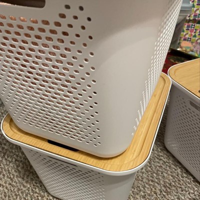Bamboo Lid With Cutout Handles - Brightroom™ : Target