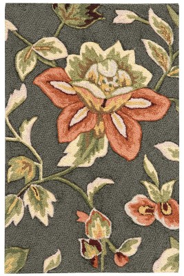 Nourison Fantasy Grey Area Rug Fa11 1'9" X 2'9" : Target