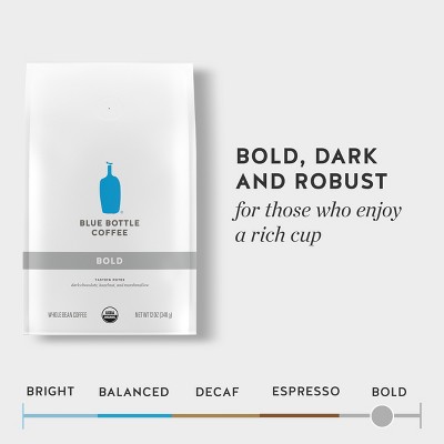 Blue Bottle Bold Whole Bean Medium Roast Coffee - 12oz : Target