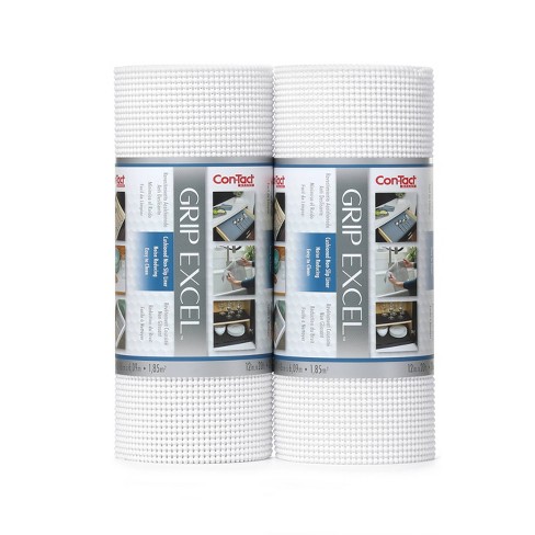 Con-tact Grip Excel 2pk 12"x20' Bright White : Target