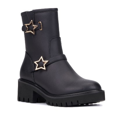 Fashion To Figure Women's Lisette Knee High Boot - Wide Width - 7 ...