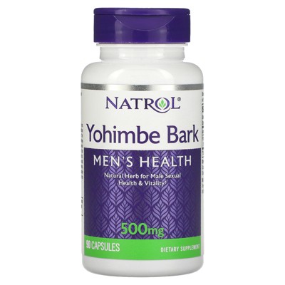 Natrol Yohimbe Bark, 500 Mg, 90 Capsules : Target