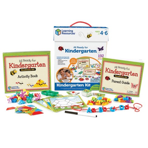 Learning Resources All Ready For Kindergarten Readiness Kit, Ages 4 ...