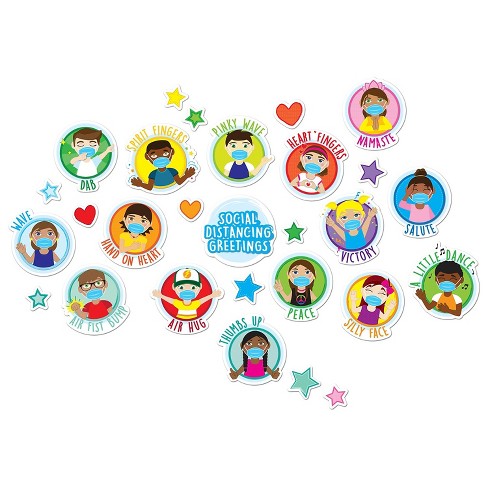 Ashley Productions Smart Poly Healthy Bubbles Social Distancing Mini ...