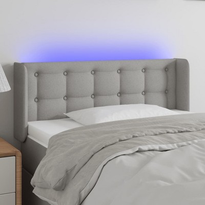 Vidaxl Led Headboard, Upholstered Headboard For Bed Home, Bed Headboard ...