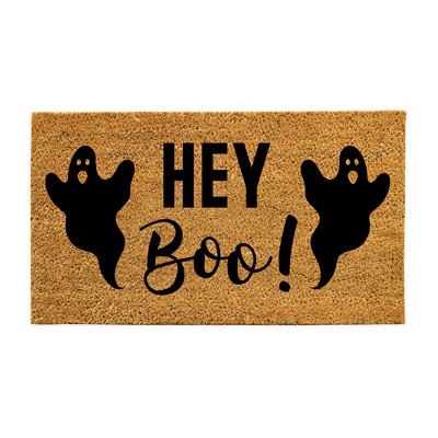 Northlight Natural Coir "boo" Halloween Doormat 18" X 30" : Target
