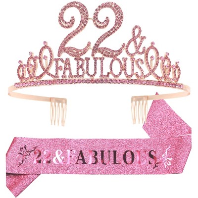 Ebe Emmasbyemma 23rd Birthday Sash And Tiara For Women - Fabulous Set ...