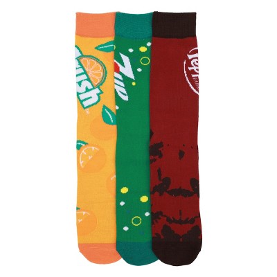 Sonic The Hedgehog Character Patterns 3-pair Adult Casual Crew Socks ...