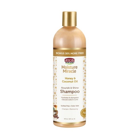 African Pride Honey & Coconut Oil Shampoo - 16 Fl Oz : Target