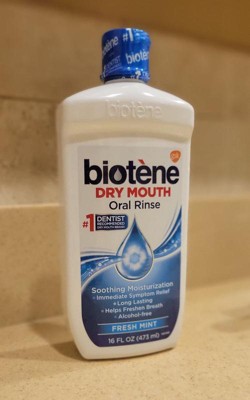 Biotene Fresh Mint Dry Mouth Oral Rinse : Target