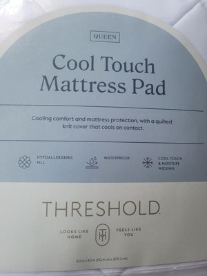 Full Cool Touch Mattress Pad - Threshold™ : Target