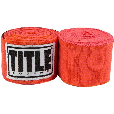 Title Boxing 180" Semi Elastic Mexican Handwraps - Coral : Target
