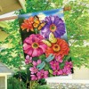 Zinnias In Bloom Spring House Flag 28 X 40 Briarwood Lane : Target
