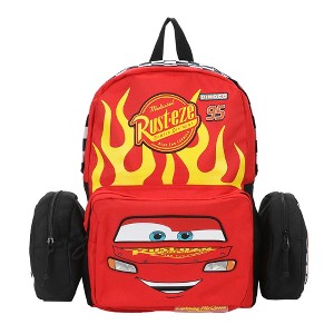 Cars Lightning McQueen Rusteze Bumper Ointment 16.5" Red Backpack : Target