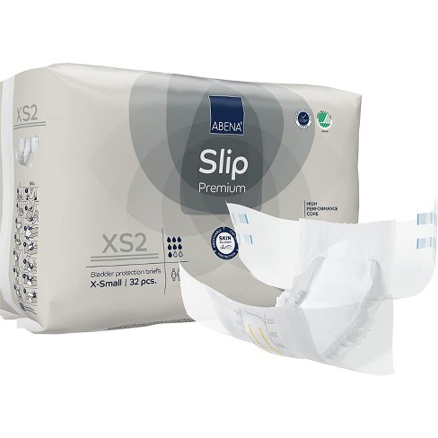 Abena Slip, Premium Incontinence Briefs, Level 2 Moderate Absorbency ...