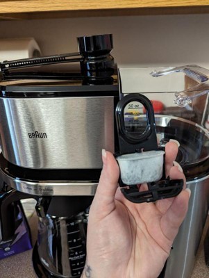 Braun Multiserve Plus 10-cup Pod Free Drip Coffee Maker, 7 Brew Sizes ...