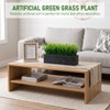 Single 14 Inch Artificial Greenery Arrangement in Rustic Black/Brown ...