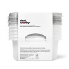 Small Rectangle Food Storage Containers - 24 Fl Oz/5ct - Dealworthy ...