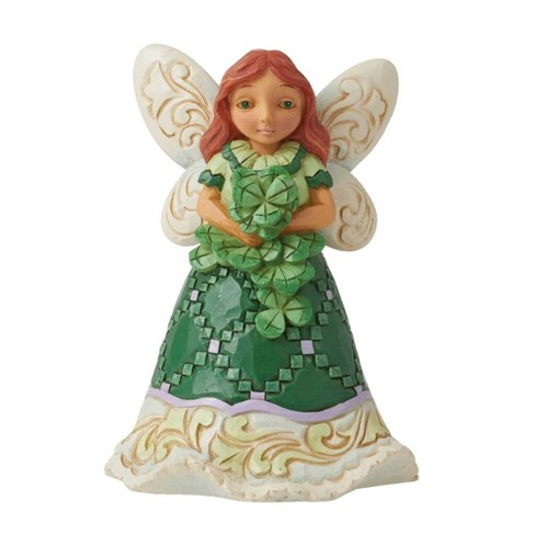 Jim Shore 4.0 Inch Bonny Beauty Irish Fairy Figurines : Target