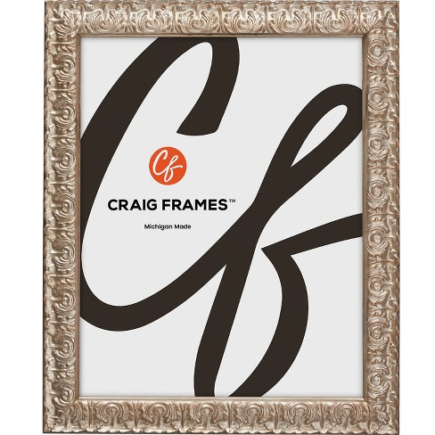 Craig Frames Versailles 5x7 Inch Ornate Silver Picture Frame : Target