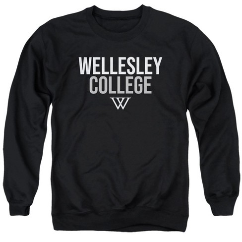 Wellesley College Official Stacked Unisex Adult Crewneck Sweatshirt ...