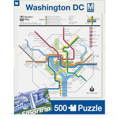 New York Puzzle Company Boston T Map 500 Piece Puzzle : Target