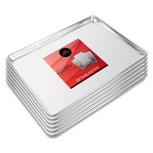 Last Confection (set Of 6) Aluminum Cookie Sheets, 15" X 21" Three ...
