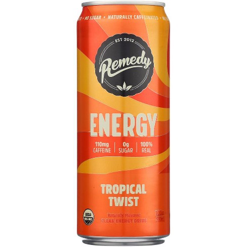Remedy Kombucha Energy Tropical Twist - Case Of 12 - 11.2 Fo : Target