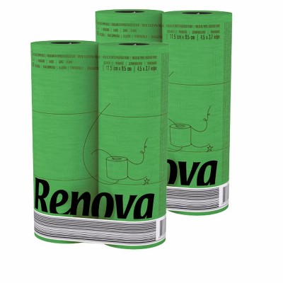 Roll-lux Lime Green Toilet Paper Gift Set - 3 Rolls, 3-ply, 140 Sheets ...