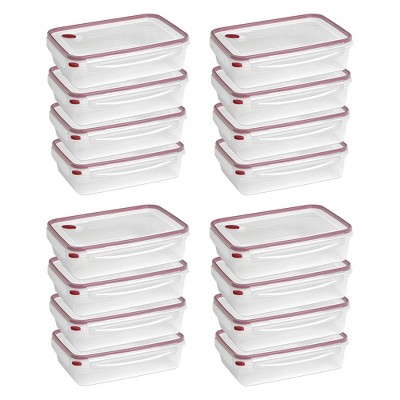 Sterilite Ultra-seal 16 Cup Rectangle, Airtight Food Storage Container ...