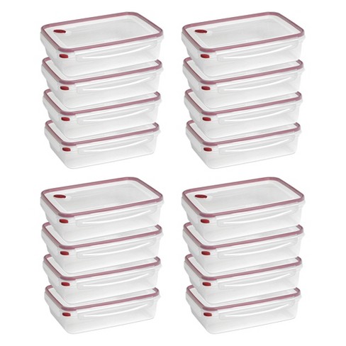 Sterilite Ultra-seal 16 Cup Rectangle, Airtight Food Storage Container ...
