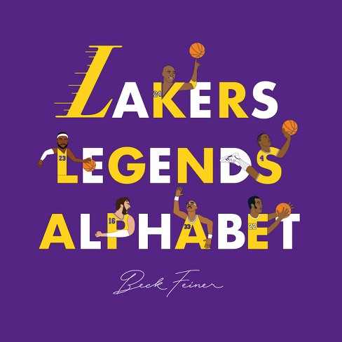 Lakers Legends Alphabet - By Beck Feiner (hardcover) : Target