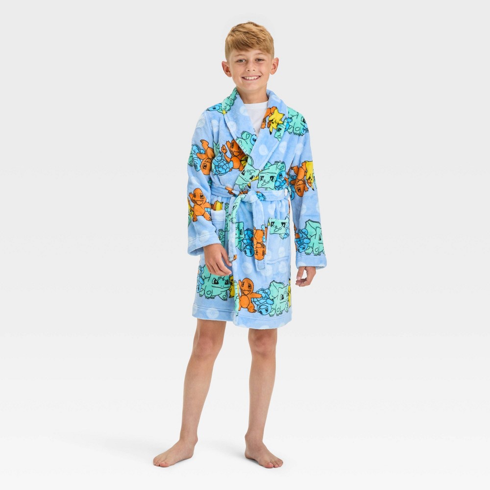 UPC 198101801494 - Boys' Pokemon Robe - Blue 6 | upcitemdb.com