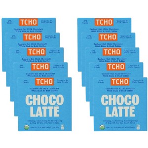Tcho Chocolate Organic Choco Latte Chocolate Bar - Case of 10/2.1 oz ...