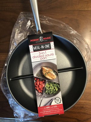 Nordic Ware 3-in-1 Divided Sauté Pan : Target