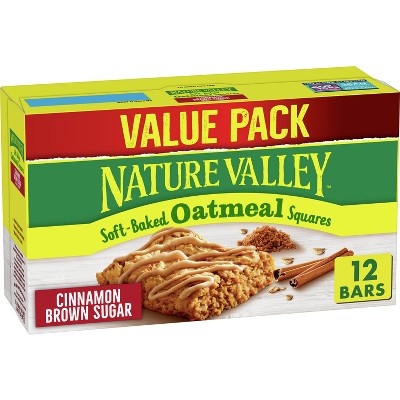 Nature Valley Soft Baked Oatmeal Cereal Bars - 12ct/14.88oz : Target